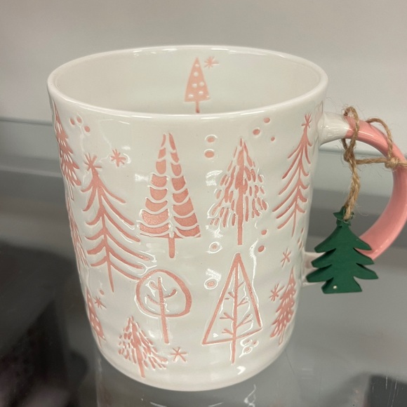 Primo Design | Holiday | Pink Christmas Trees Ceramic Coffee Mug Primo ...
